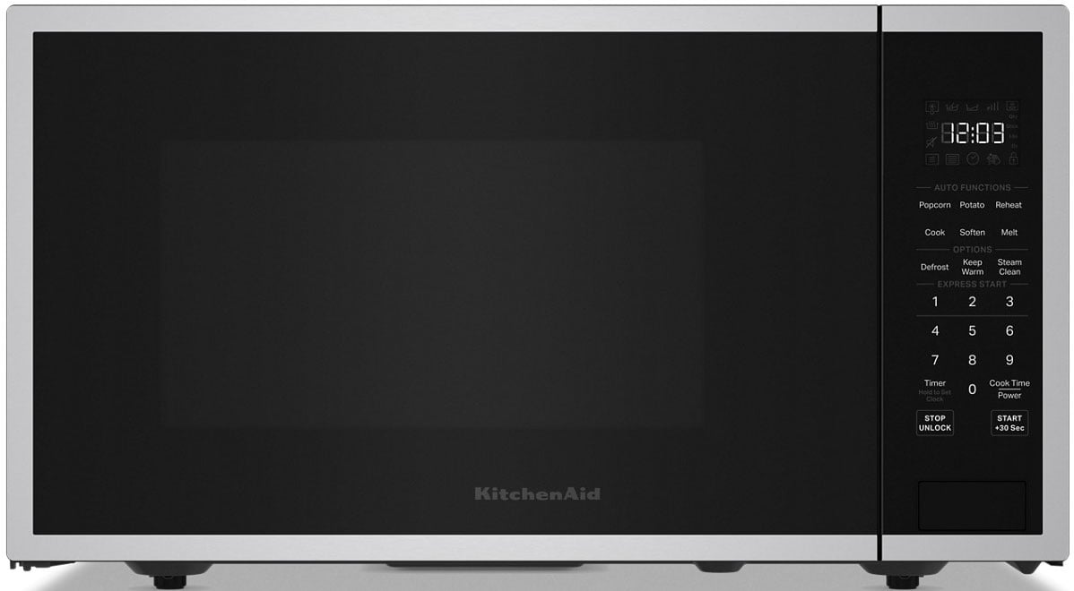 KitchenAid KMCS522SPS Microwave with LED Display | Abt