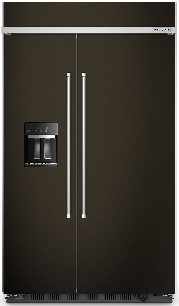 KitchenAid Refrigerators - Built-In Side-by-Side Water/Ice Dispenser 29 ...