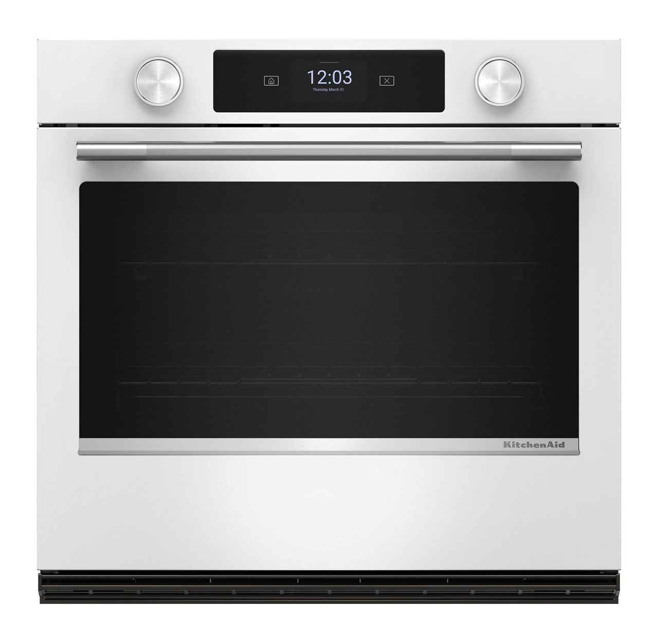 KitchenAid Smart Single Wall Oven 30 in. White - KOES730SWH | Abt