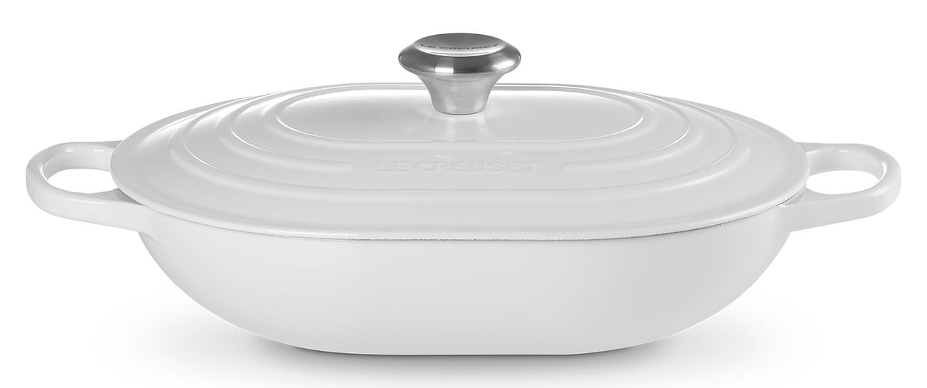 Le Creuset Signature 3.75 Quart Oval Casserole White - 21112031010041