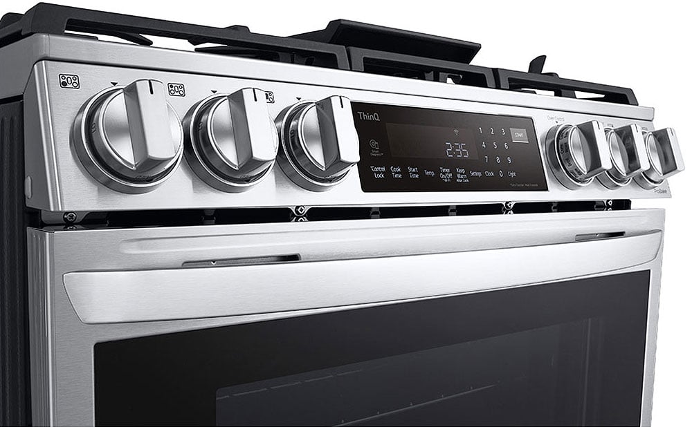 LG 6.3 Cu. Ft. Smart Gas Slide-In Range - LSGL6337F | Abt