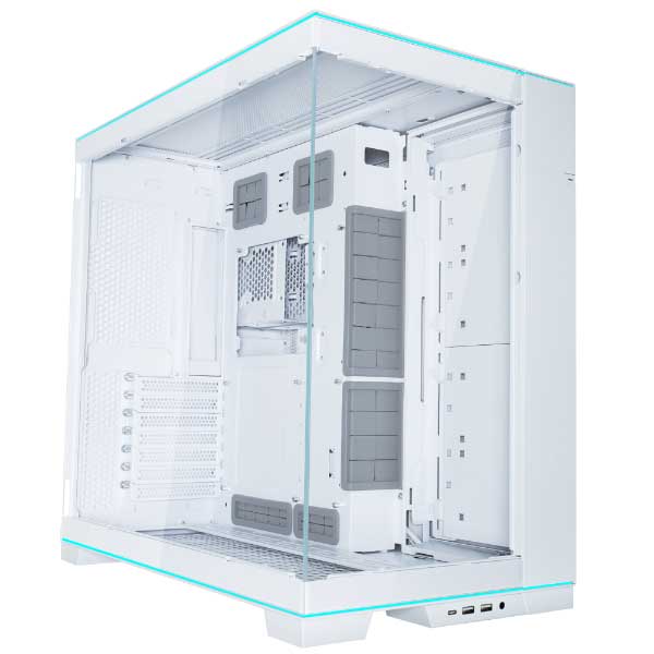 Lian Li O11D EVO RGB Computer Case Medium in White - O11DERGBW
