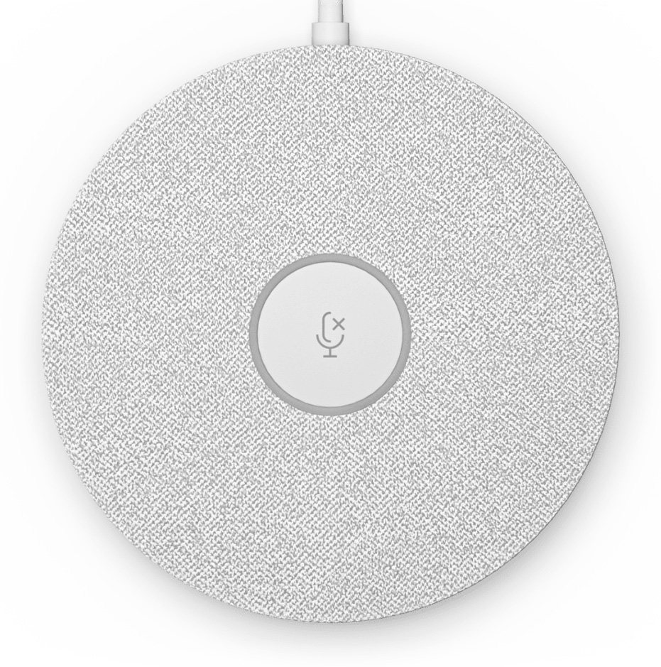 Logitech Microphone Rally Mic Pod in White - 952-000038