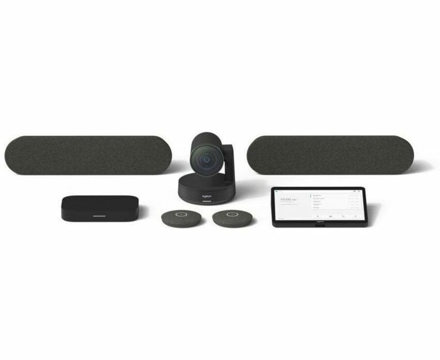 Logitech Large Room Solution - TAPRAPGGLCTL2 | Abt Electronics