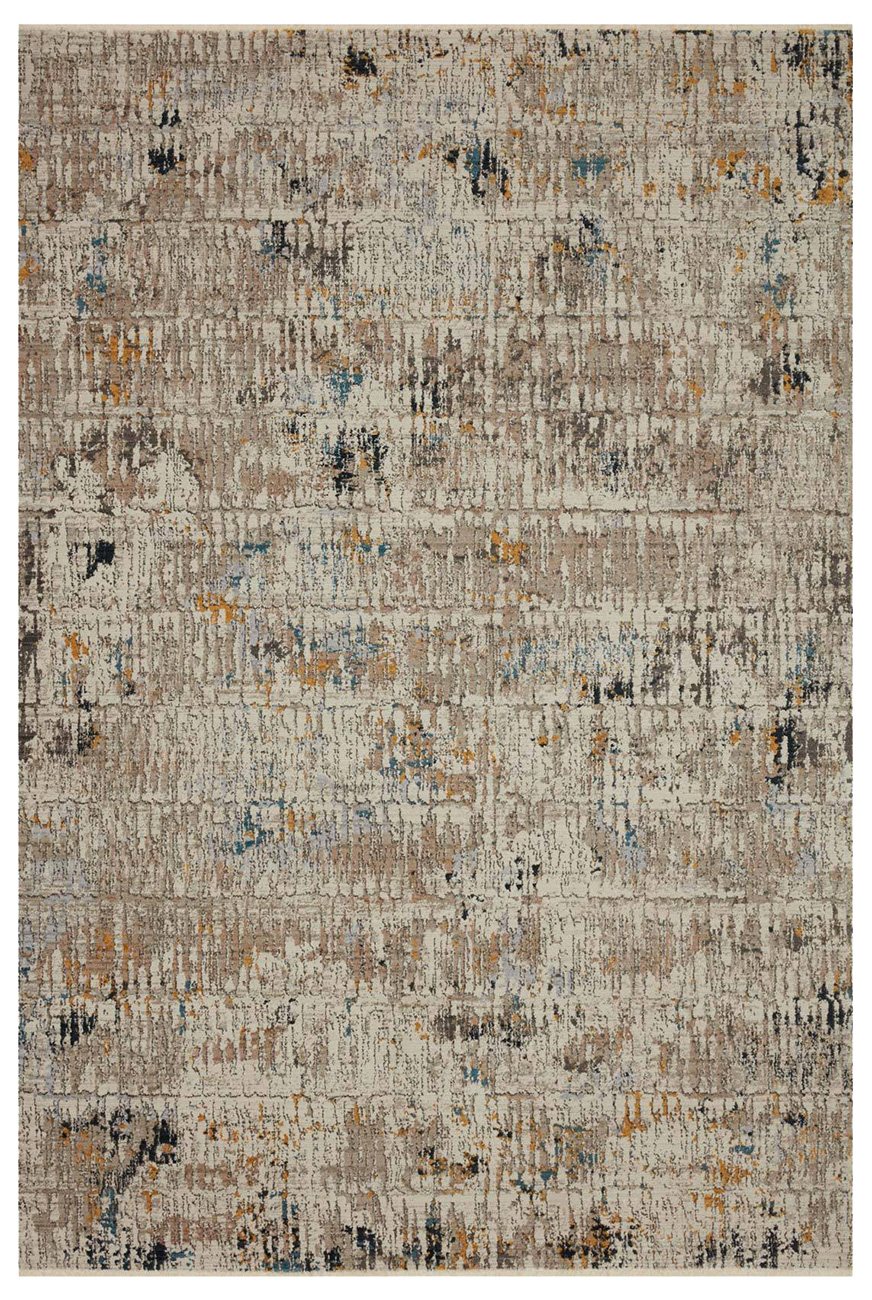 Loloi Leigh 9'6" x 13' Ivory & Granite Rug - LEI-06-IVGN-10X14