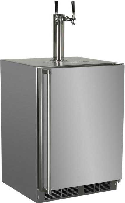 Marvel MOKR124-SSB1A Outdoor Beverage Dispenser w/Twin Tap