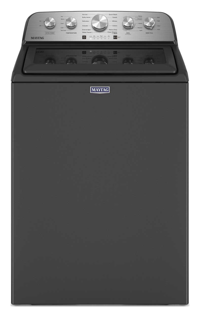 Maytag Top Load Washer 4.8 Cu. Ft. in Volcano Black - MVW5430PBK | Abt
