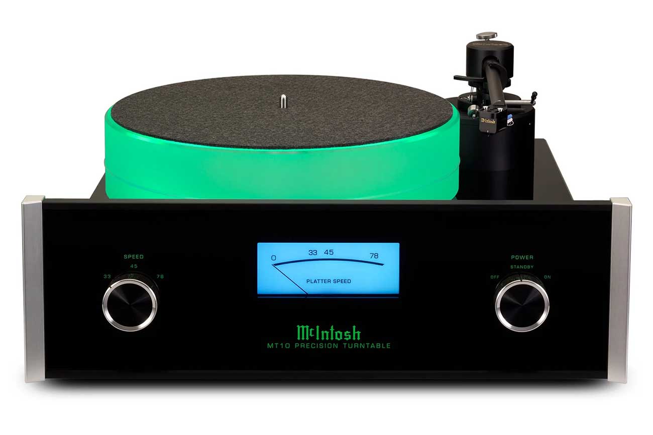 McIntosh Precision Turntable in Black - MT10 | Abt