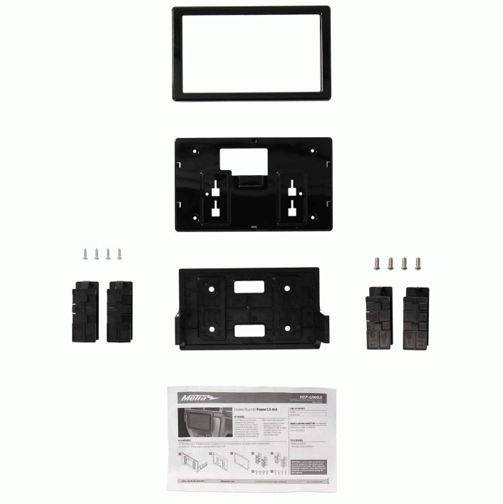 Metra Floating Mount Kit for Pioneer 6.8-Inch Radios - 107-UN02