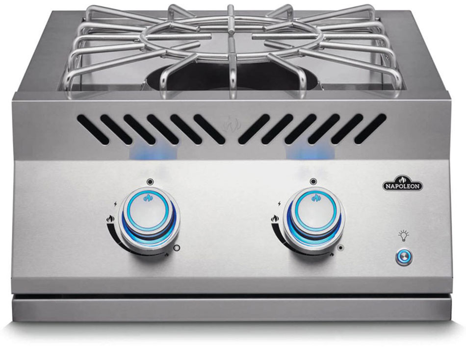 Napoleon Built-In Liquid Propane Power Burner with Stainless Steel ...