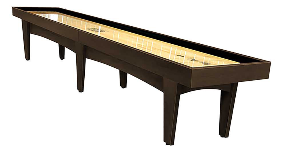 Olhausen Shuffleboard Table - PAVIL14-TUL-TM-2PC-QTGG | Abt