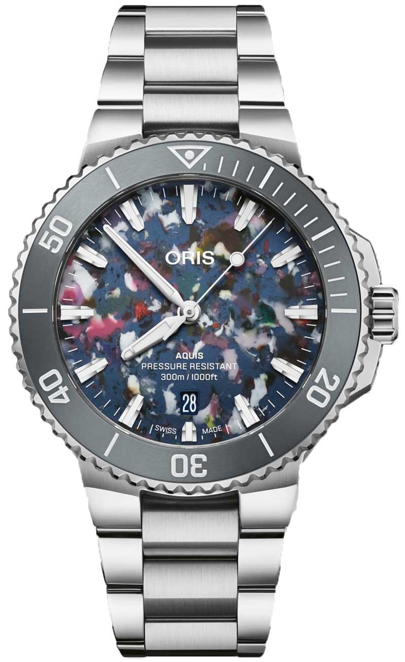 Oris Aquis Date Upcycle Watch 41.50mm - 01733778741500782204PEB