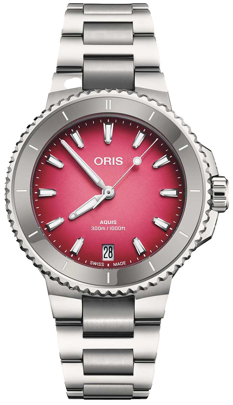 Oris Aquis Date Taste of Summer Watch - 01 733 7792 4158-07 8 19 05P
