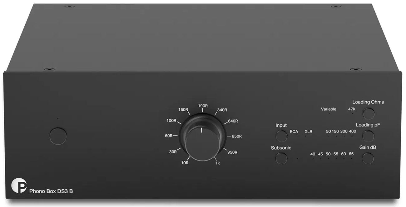 Pro-Ject Phono Preamplifier Phono Box DS3 B - PHONOBOXDS3B
