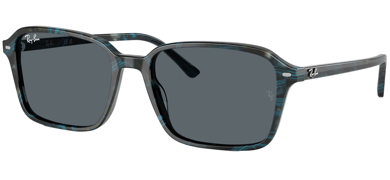 Ray-Ban Raimond Sunglasses 58mm Transparent Blue - RB22311417R558