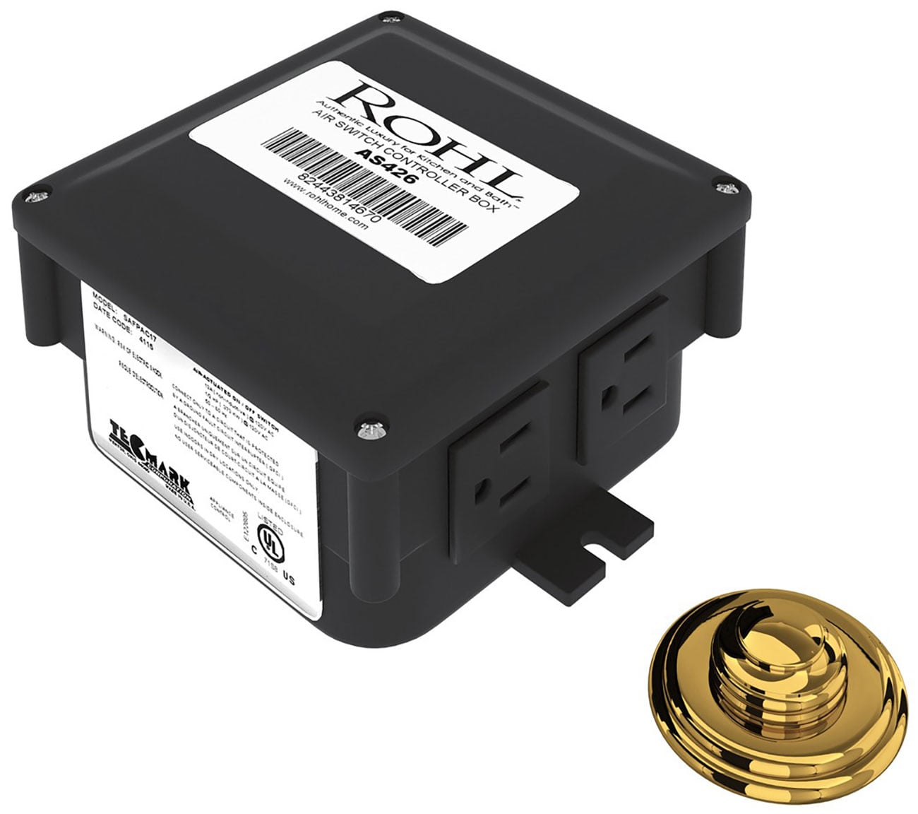 Rohl Waste Disposal Control Box With Air Switch - AS550ULB