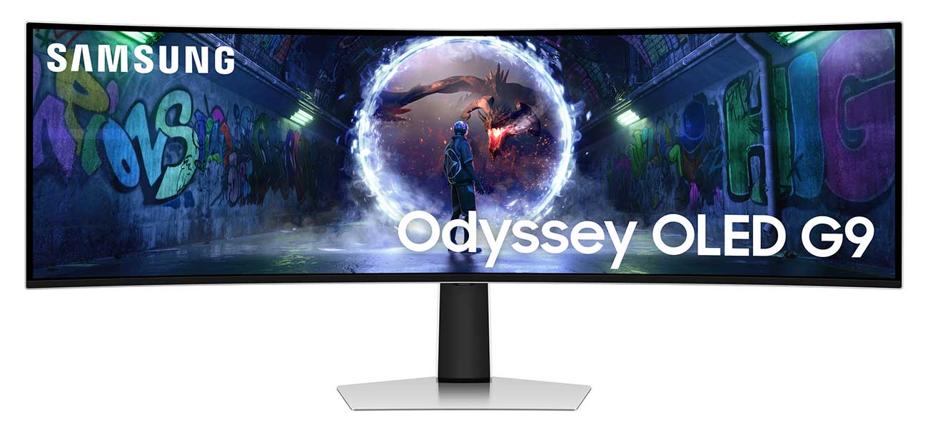 Samsung Odyssey G9 49-inch Curved Monitor - LS49DG934SNXGO | Abt