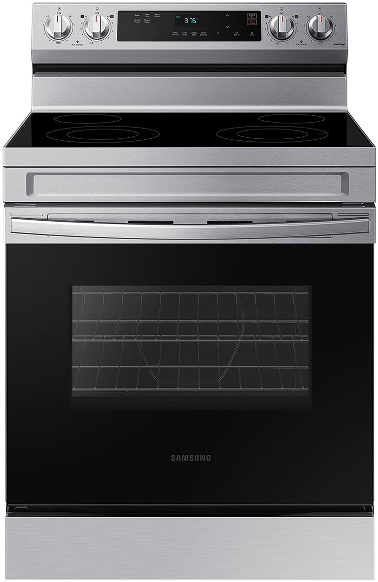 Samsung 6.3 Cu. Ft. Electric Range NE63A6111SS/AA | Abt