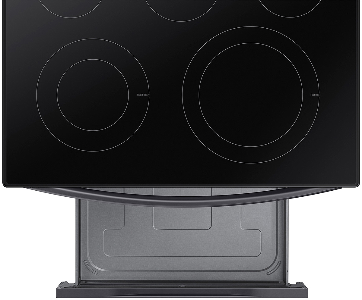 Samsung 6.3 Cu. Ft. Electric Range NE63A6511SG/AA | Abt