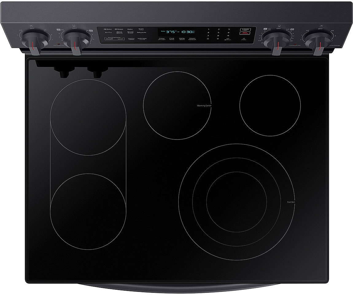 Samsung 6.3 Cu. Ft. Electric Range NE63A6711SG/AA | Abt