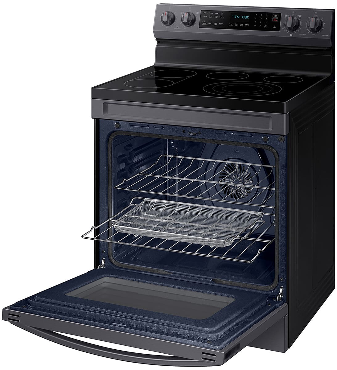 Samsung 6.3 Cu. Ft. Electric Range NE63A6711SG/AA | Abt