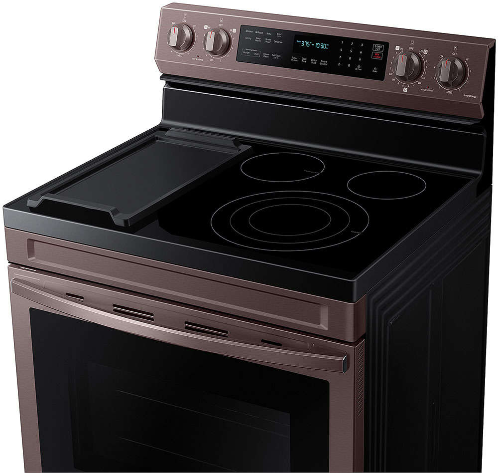 Samsung 6.3 Cu. Ft. Electric Range NE63A6711ST/AA | Abt