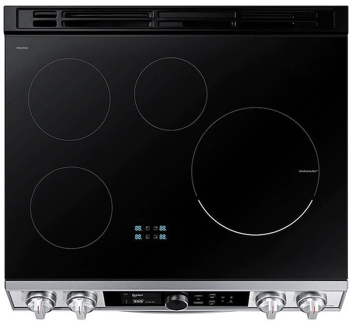 Samsung 6.3 Cu. Ft. Induction Range NE63T8951SS/AA | Abt
