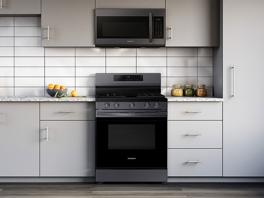 Samsung 6 Cu. Ft. Gas Range NX60A6311SG/AA | Abt
