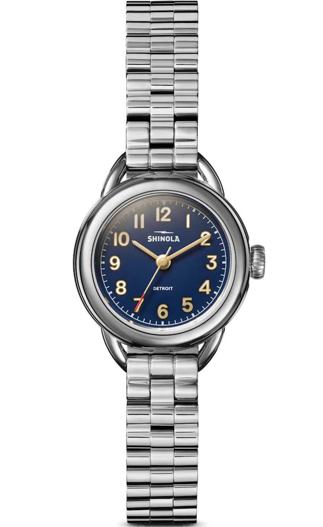 Shinola Runabout Watch 25mm with Navy Blue Dial - S0120283928