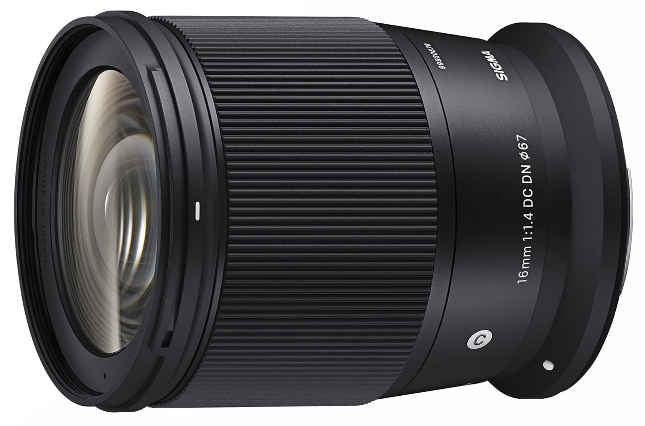 Sigma Camera Lens 16mm f/1.4 DC DN for Canon RF Mount - 402972