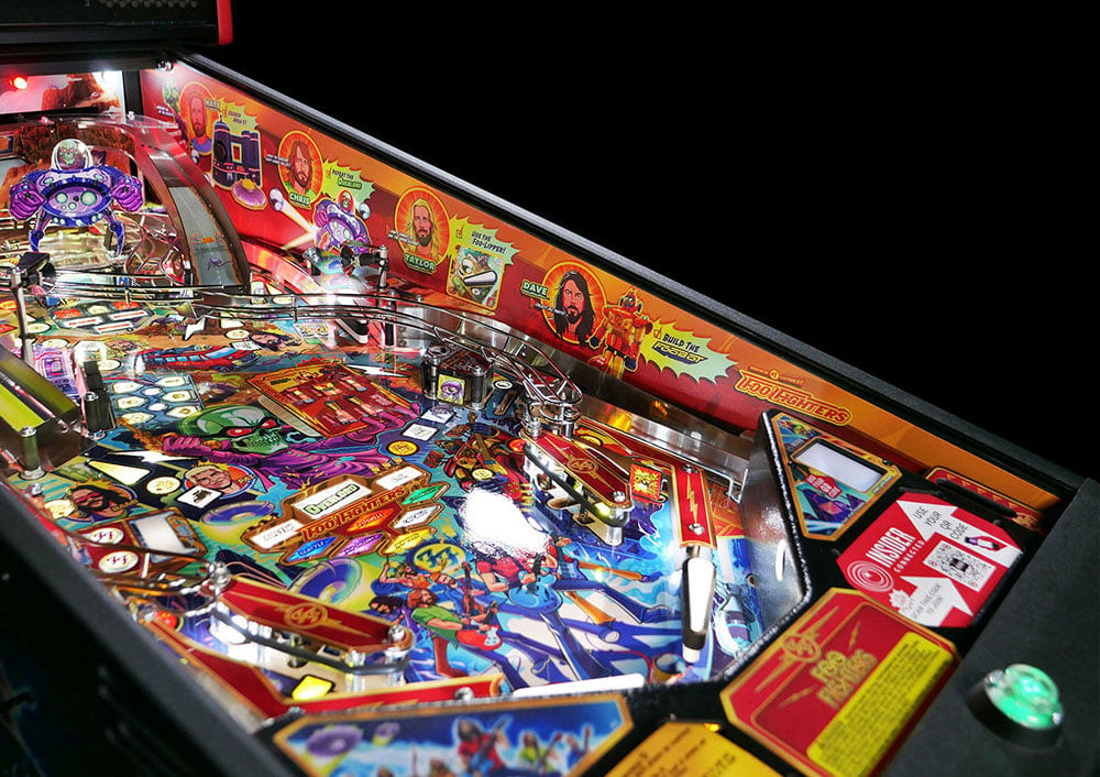 Stern Pinball Art Blades for Foo Fighters Pro Models - 502803800