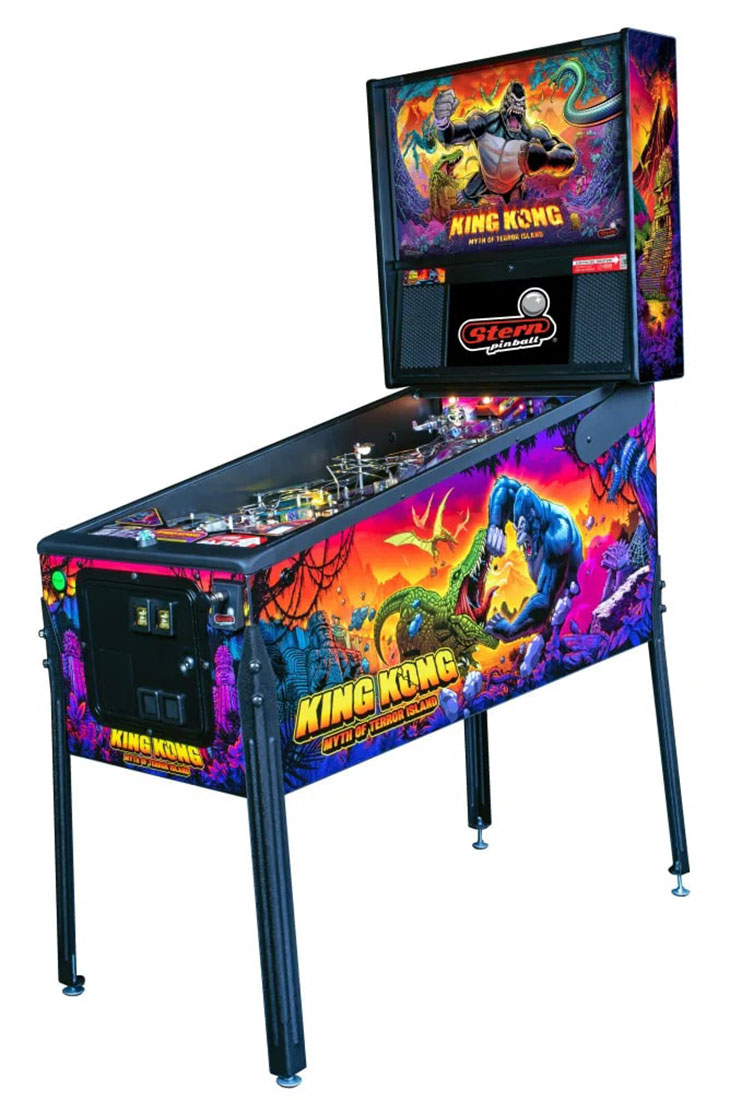 Stern King Kong: Myth of Terror Island Pinball Machine