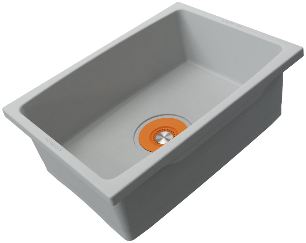The Galley Lower Tier Wash Bowl in Gray - WB-12-L-GR