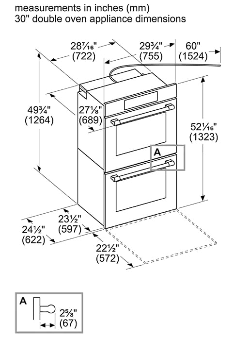 Thermador 30" Double Built-In Oven - ME302YP | Abt