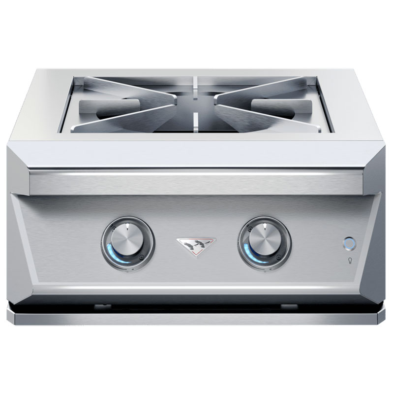 Twin Eagles 24-Inch Liquid Propane Gas Power Burner in Stainless Steel ...