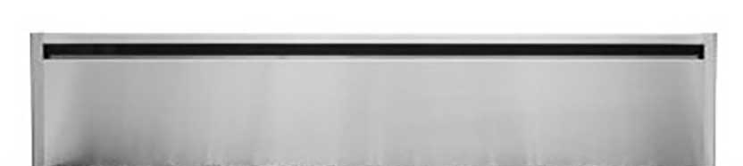 Viking 10-Inch Height Backguard in Stainless Steel - BG107482SS | Abt