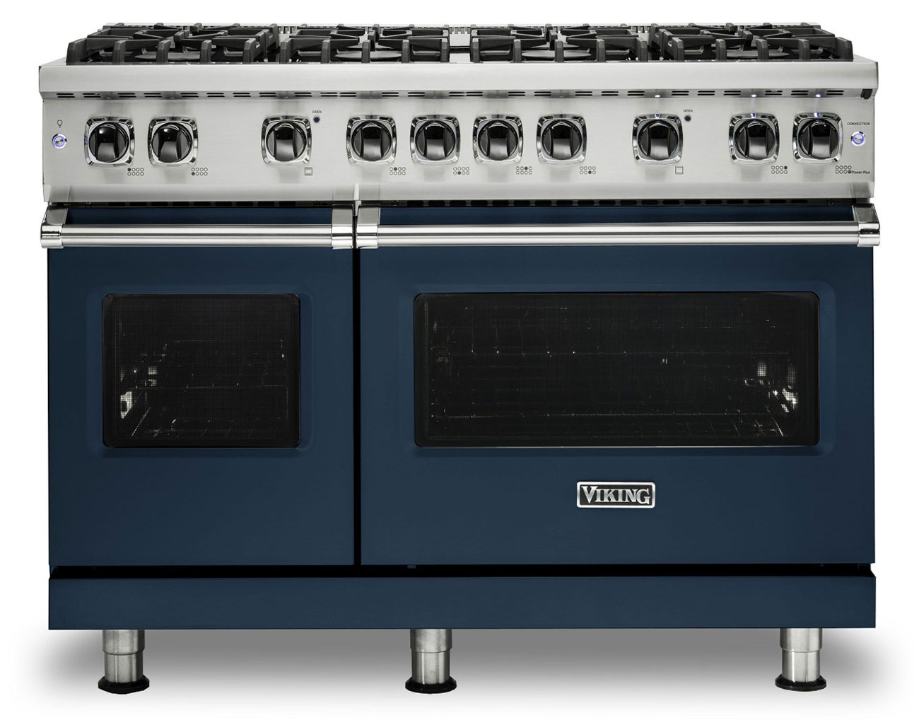 Viking 5 Series Natural Gas Range 48-Inch in Slate Blue - VGR5488BSB