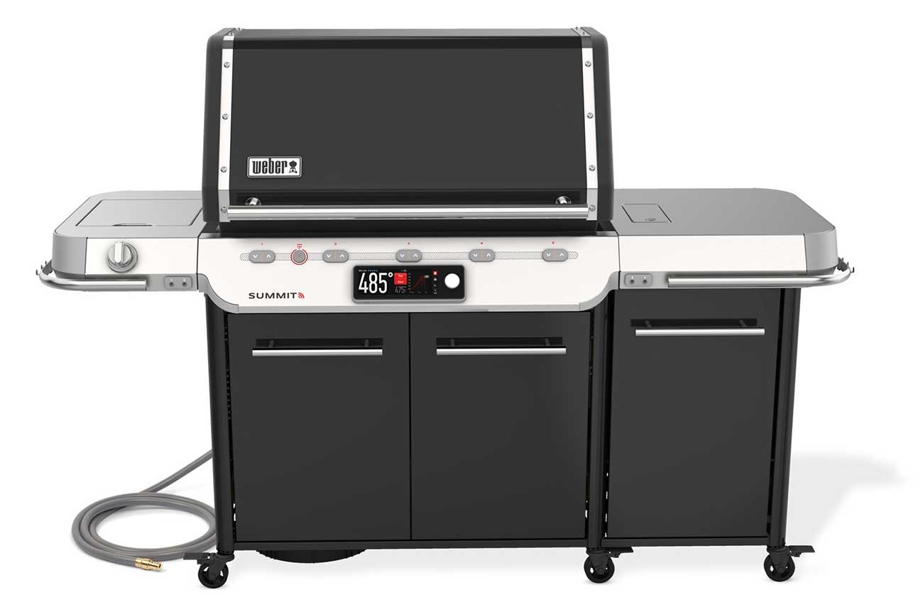 Weber Summit Smart FS38X E SNatural Gas Grill Black - 1500090 | Abt