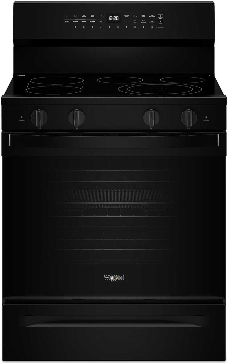 Whirlpool WFES7530RB 30" Smart Electric Range | Abt