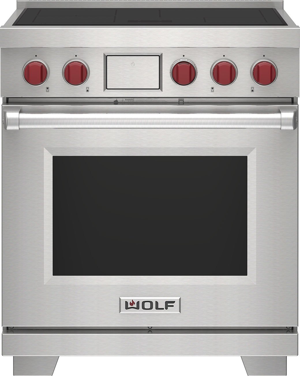 Wolf Professional Induction Range 30-Inch in Stainless Steel - IR30451/S/P