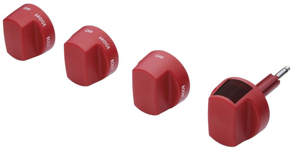 Wolf Knob Kit For 36-Inch Induction Range in Red - 9066956