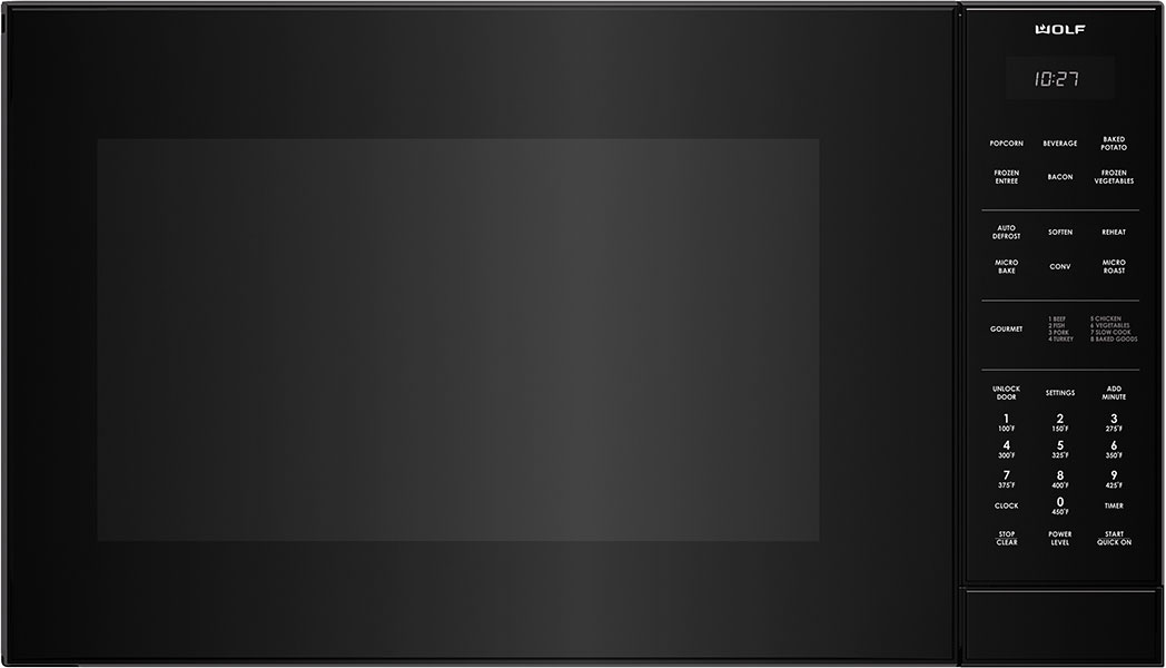 Wolf 24" Black Convection Microwave Oven - MC24 | Abt