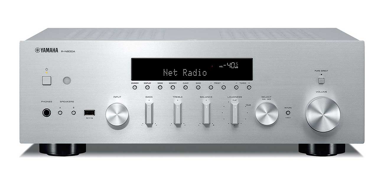 Yamaha Network Receiver in Silver - RN600ASL | Abt