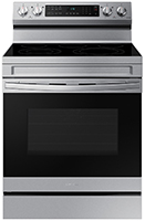 Samsung 6.3 Cu. Ft. Smart Gas Range - NE63A6511SS /AA | Abt