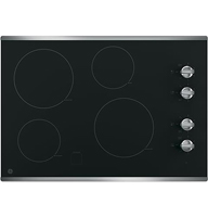 GE 30" Stainless Steel Electric Cooktop - JP3030SJSS