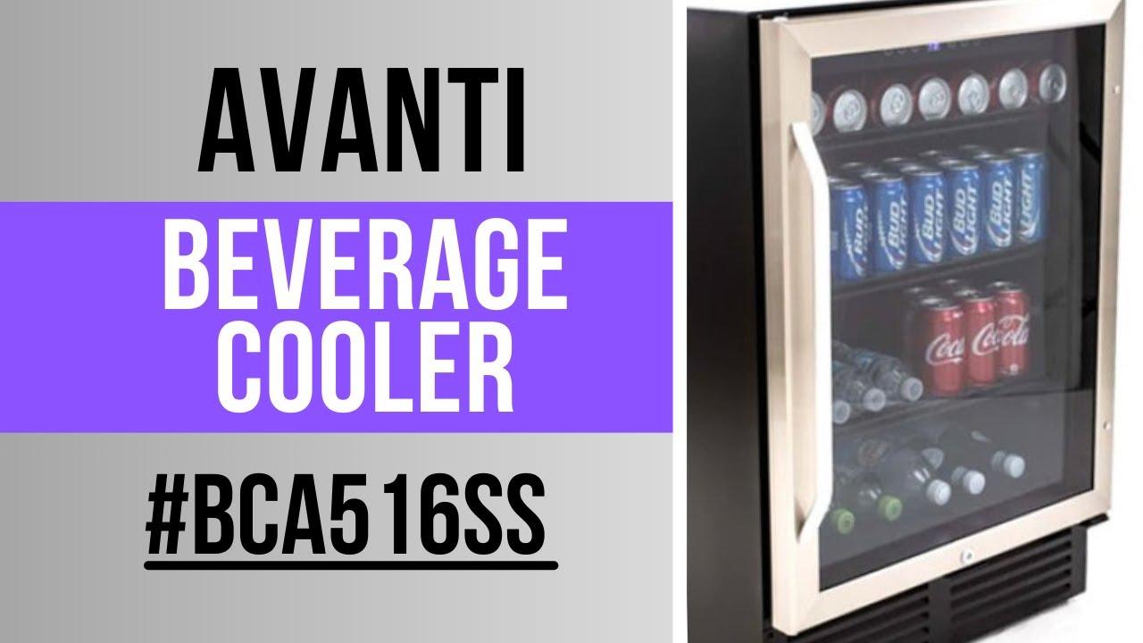 Avanti Wine Refrigerators and Beverage Centers BCA516SS Videos | Abt