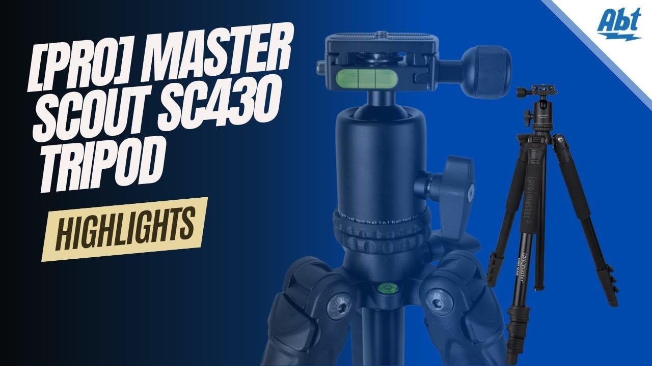ProMaster Scout SC430 Camera Tripod | Abt Videos