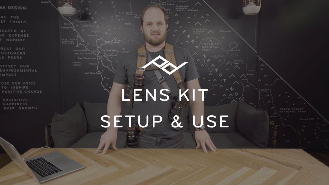 Peak Design Lens Kit: Setup + Tips | Abt Videos