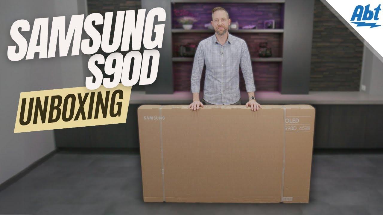 How To Unbox The Samsung S90D Series OLED | Abt Videos