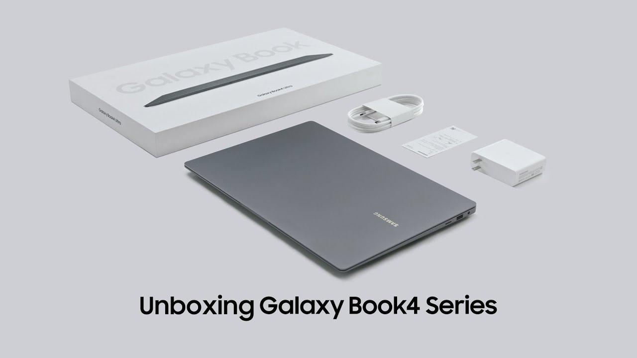 Samsung | Galaxy Book4 Series Laptop - Unboxing | Abt Videos